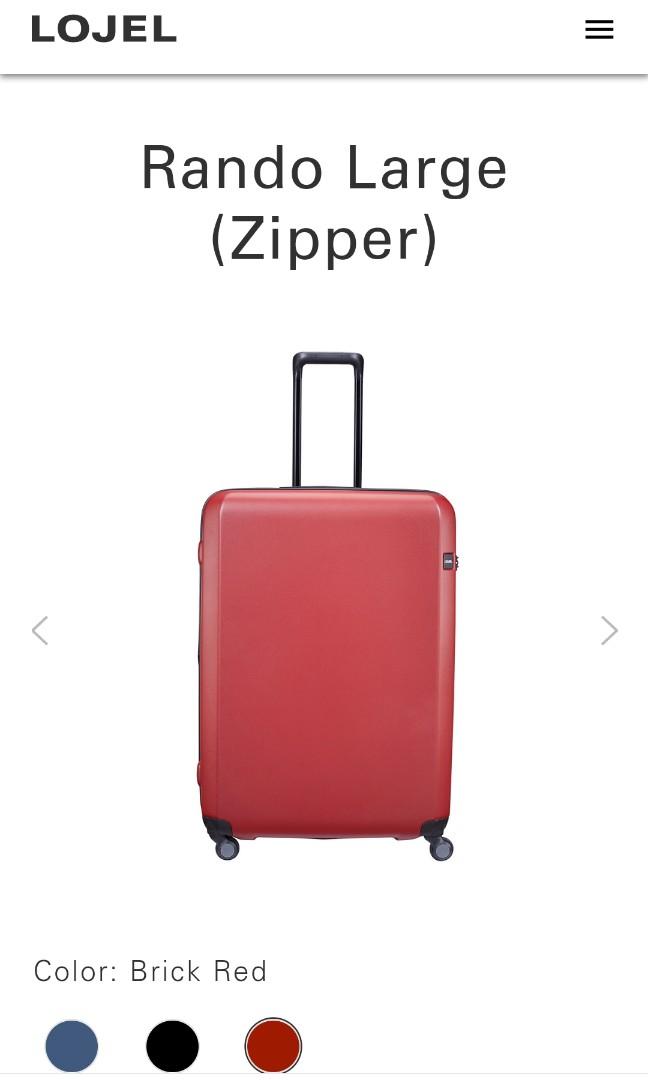 Lojel Rando Large Luggage, Hobbies & Toys, Travel, Luggage on Carousell
