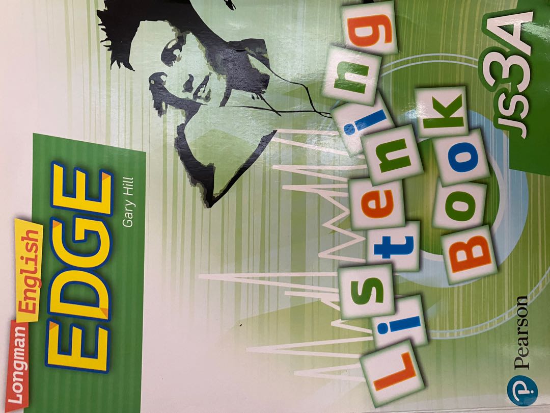 Longman English EDGE listening book JS3A, 興趣及遊戲, 書本 & 文具, 教科書 - Carousell