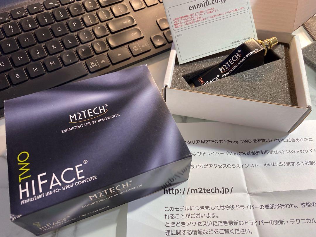 M2Tech HiFACE TWO 192kHz/24-bit USB-to-S/PDIF Converter (DDC), 音響器材, 其他 ...