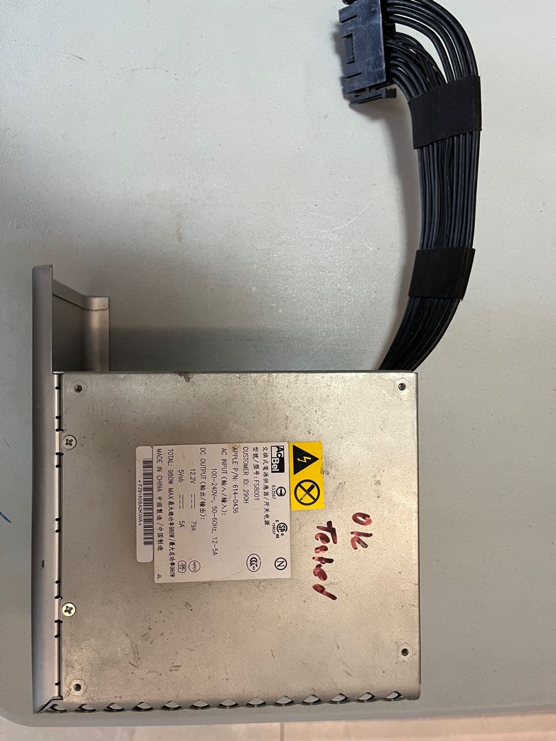Mac Pro A1289 Power Supply, Computers & Tech, Parts & Accessories ...