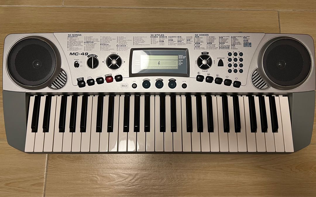 Medeli MC49 電子琴, 興趣及遊戲, 音樂、樂器 & 配件, 樂器 - Carousell