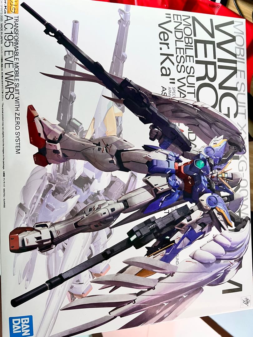 MG 1/100 Wing Zero Gundam verka, Hobbies & Toys, Toys & Games on Carousell