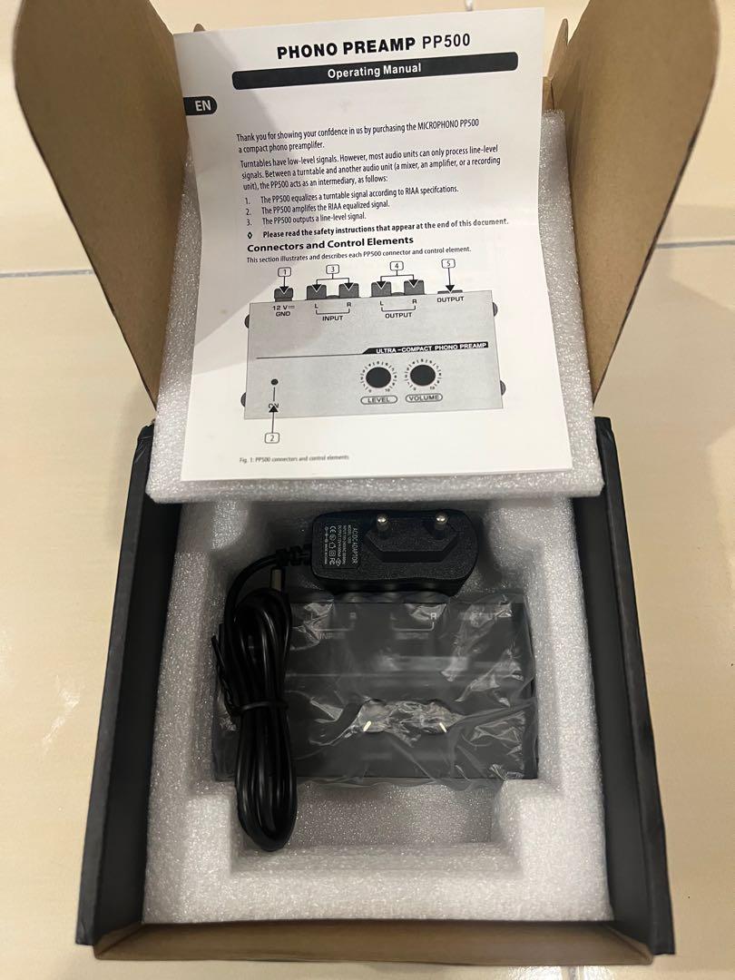 Micro Phono PP500 (Ultra Compact Phono Pre-amp), Audio, Other Audio ...