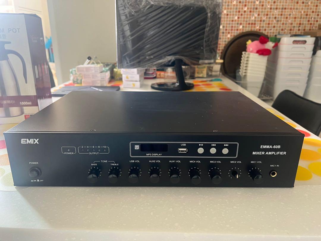 Mixer Amplifier Emix, Audio, Soundbars, Speakers & Amplifiers on Carousell
