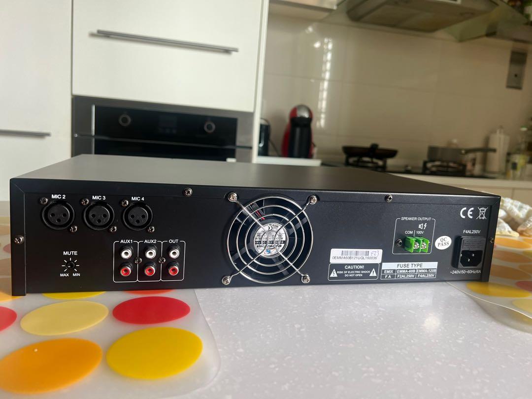 Mixer Amplifier Emix, Audio, Soundbars, Speakers & Amplifiers on Carousell