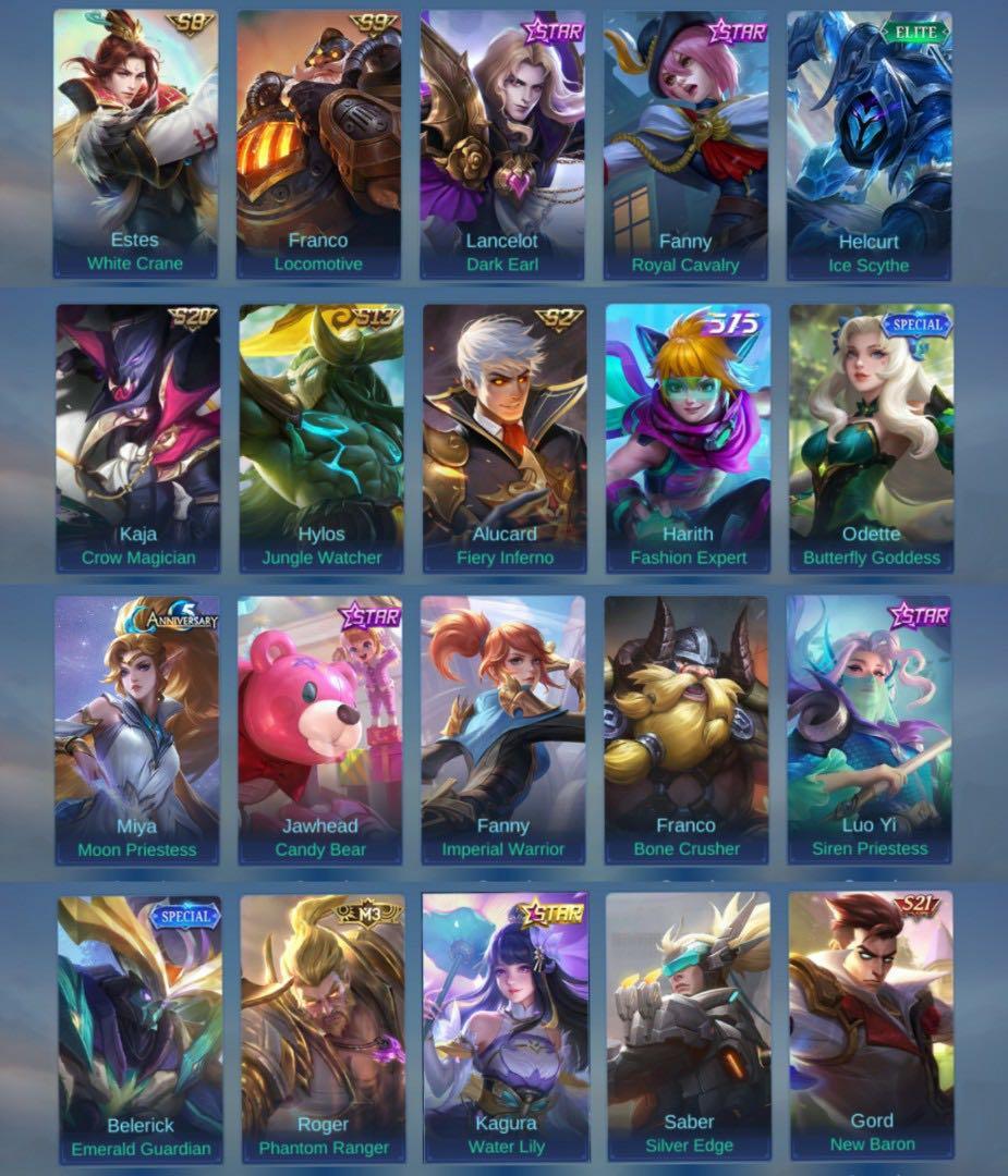 MLBB Account - Exclusive Streamer Borders (Mobile Legends Bang Bang Acc ...