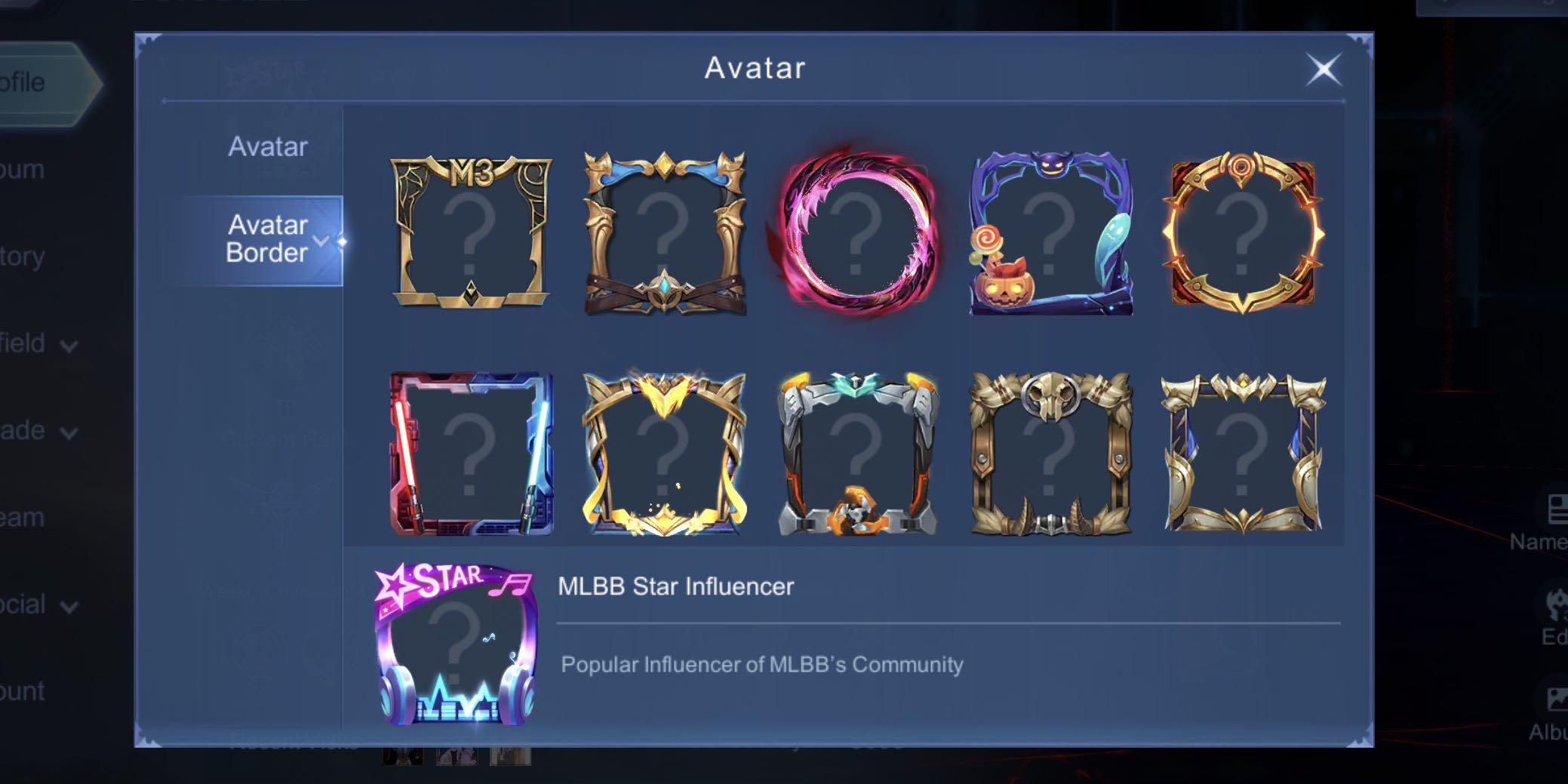 MLBB Account - Exclusive Streamer Borders (Mobile Legends Bang Bang Acc ...