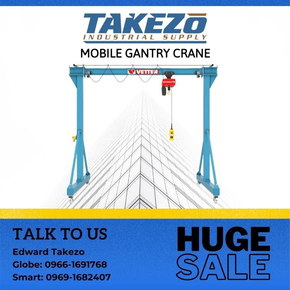 Mobile Gantry Crane | A-Frame, Commercial & Industrial, Industrial ...