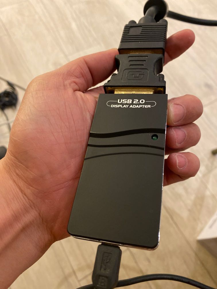 Mon一開二幫駁dual mon，PLUGABLE USB 2.0 HDMI/DVI/VGA ADAPTER FOR MULTIPLE ...