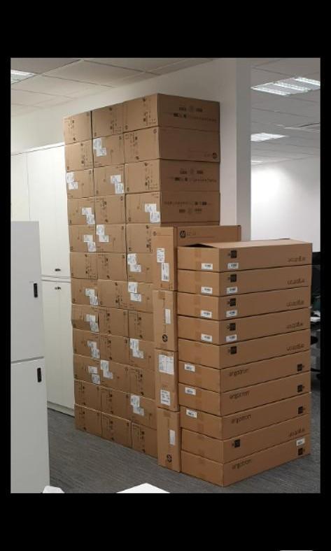 Monitor Carton boxes - FREE, Computers & Tech, Desktops on Carousell