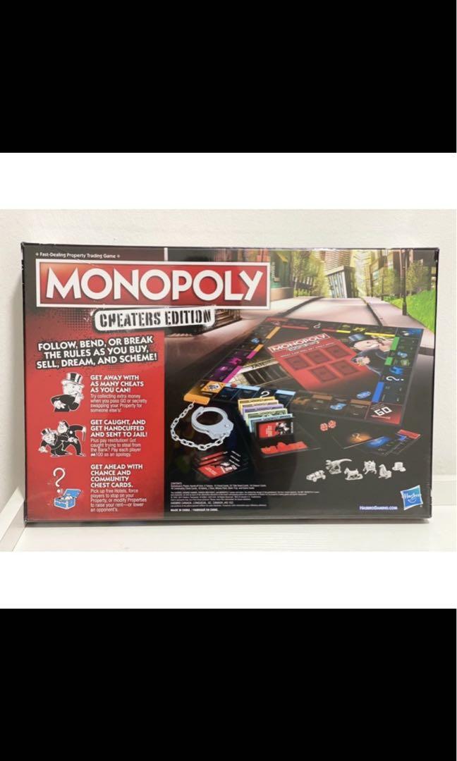 Monopoly Cheaters Edition (Sealed), Hobbies & Toys, Toys & Games on ...