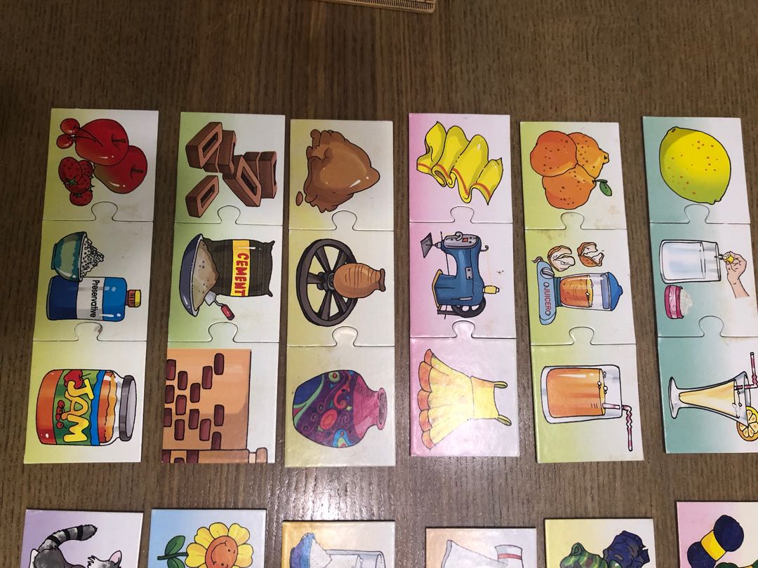 Montessori Cause and effect puzzle, Hobbies & Toys, Toys & Games on ...