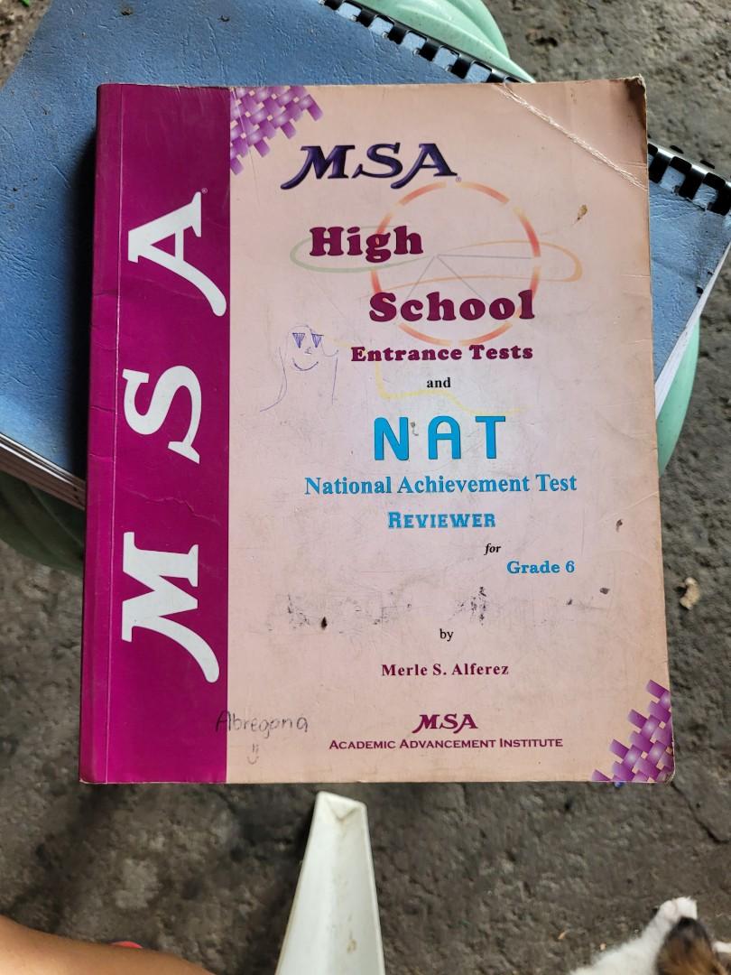 MSA NEAT and High School Entrance Test Reviewer, Hobbies & Toys, Books ...