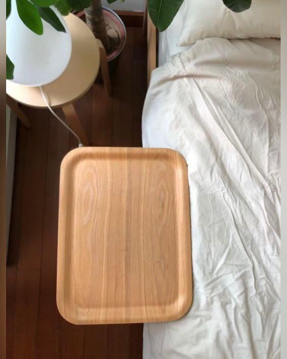 Muji Side Table with removable tray, Furniture & Home Living, Furniture ...
