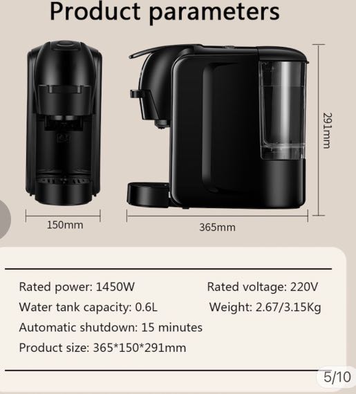 Multi-capsule coffee machine, TV & Home Appliances, Kitchen Appliances ...