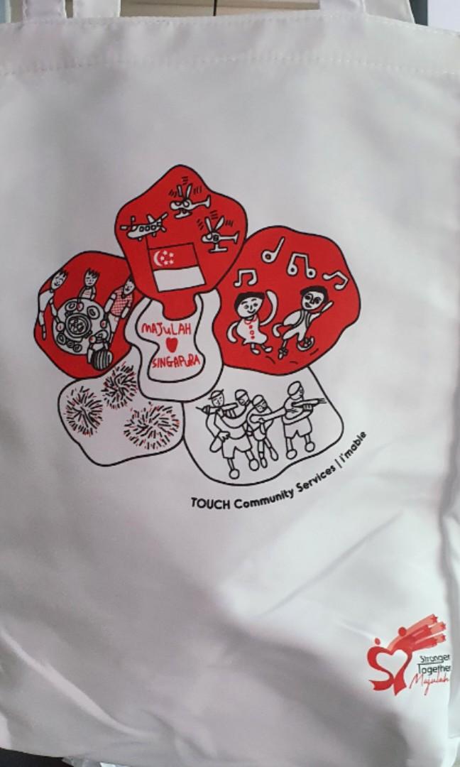 NDP 2022 goodie bag, Women's Fashion, Bags & Wallets, Tote Bags on ...