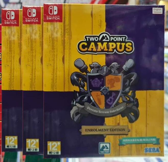 NEW AND SEALED Nintendo Switch Game Two Point Campus Enrolment Edition ...