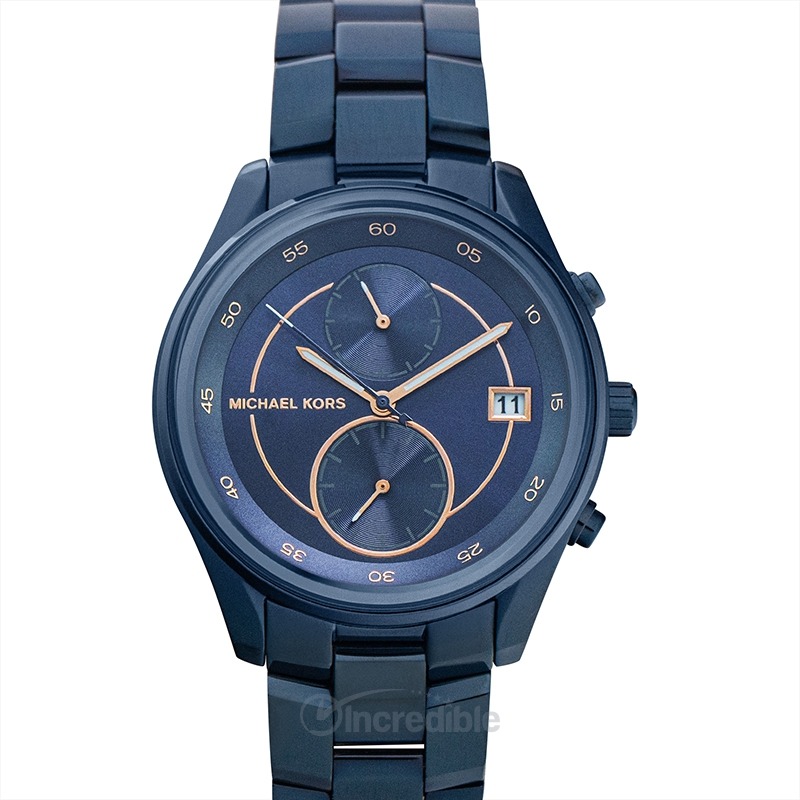 [NEW] Michael Kors collectionName Quartz Blue Dial Stainless Steel ...