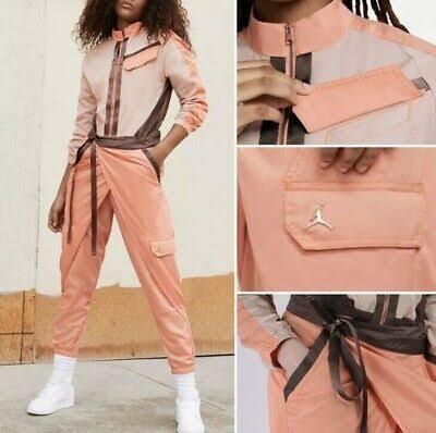 Nike jordan women da1517-808 / flightsuit jumpsuit in Apricot Agate ...