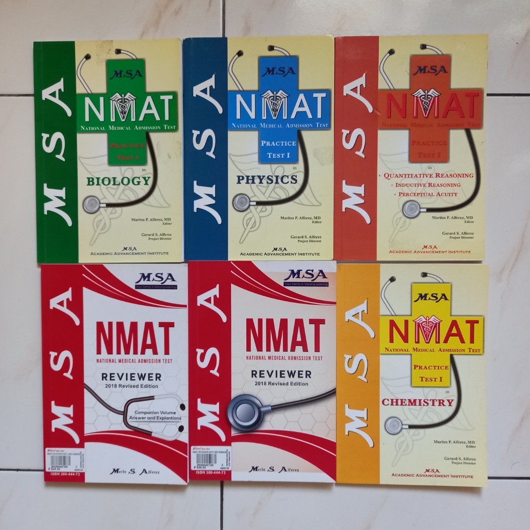 NMAT (MSA Set), Hobbies & Toys, Books & Magazines, Textbooks on Carousell