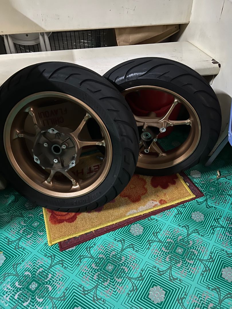 nmax v2 rim, Motorcycles, Motorcycle Accessories on Carousell