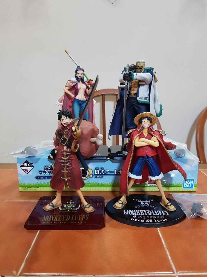 One Piece Figuarts Zero: Luffy Red Coat Ver. / Luffy Film Z Battle ...