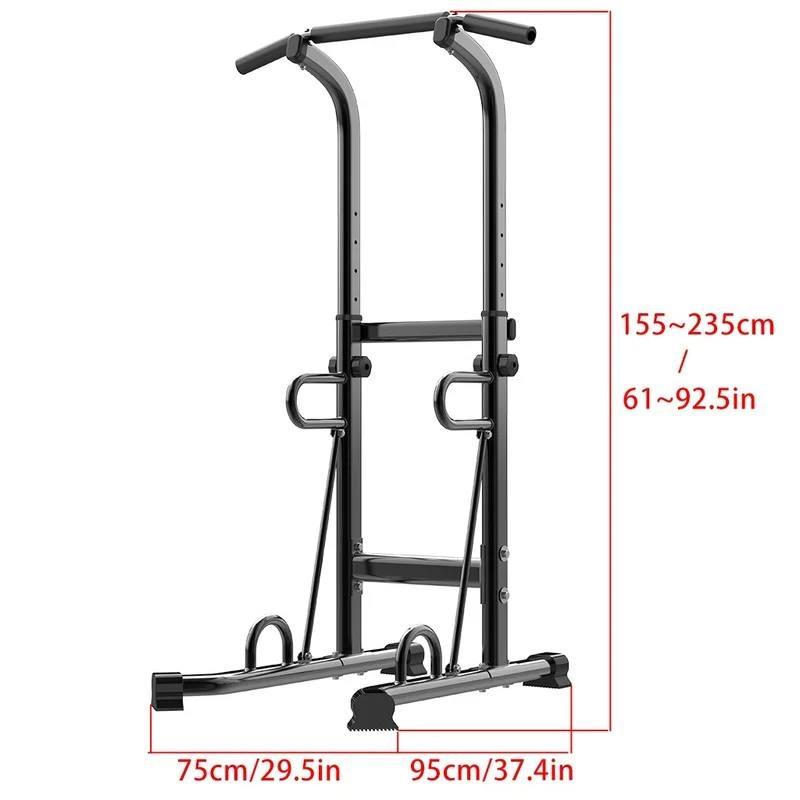 Dip Station Pull up BarPower Tower for Home Gym single-bar exercise fitness equipment, pull-ups ...