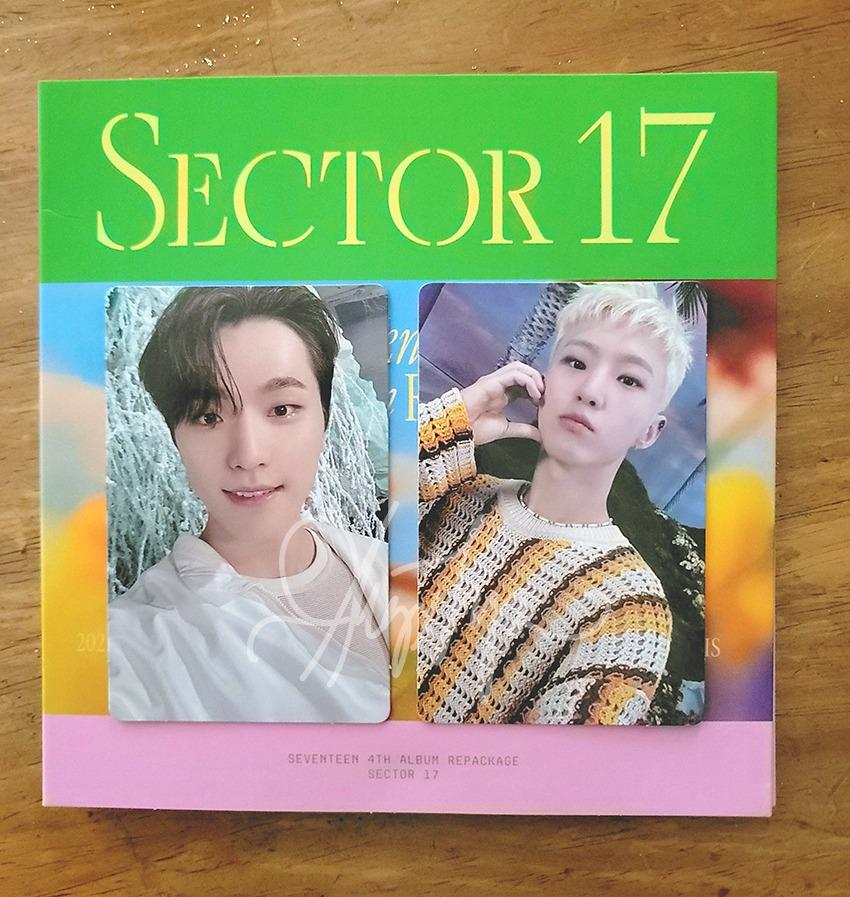 Onhand Seventeen SVT Sector 17 Sector17 Compact version ver hoshi dino ...