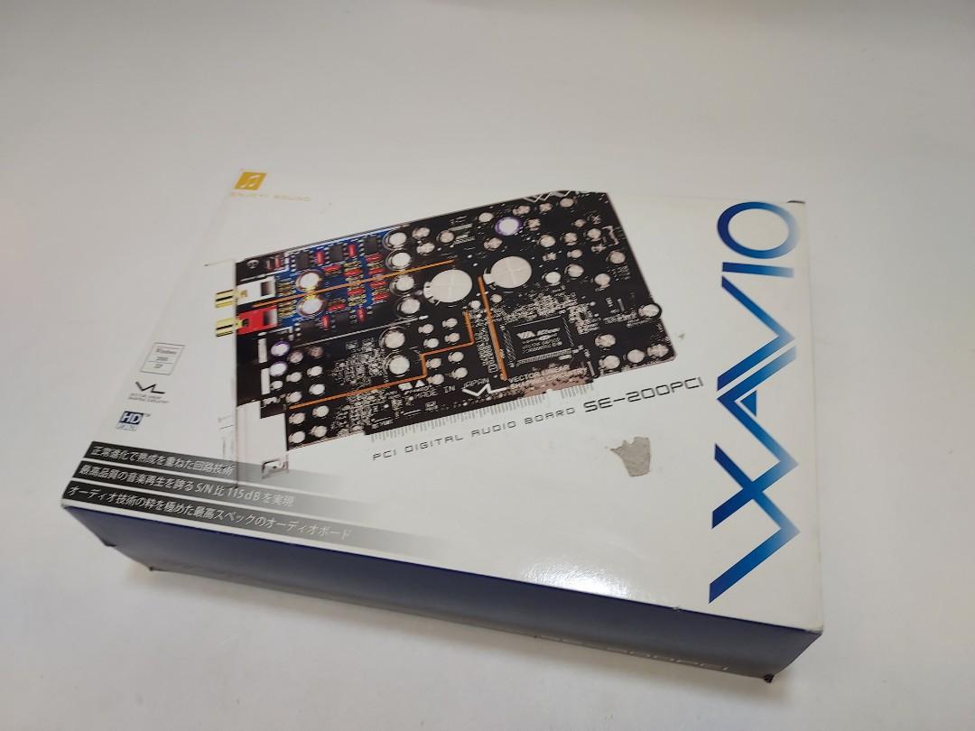 Onkyo WAVIO PCI Digital Audio Board SE-200PCI Sound Card, 電腦＆科技, 電腦周邊及 ...