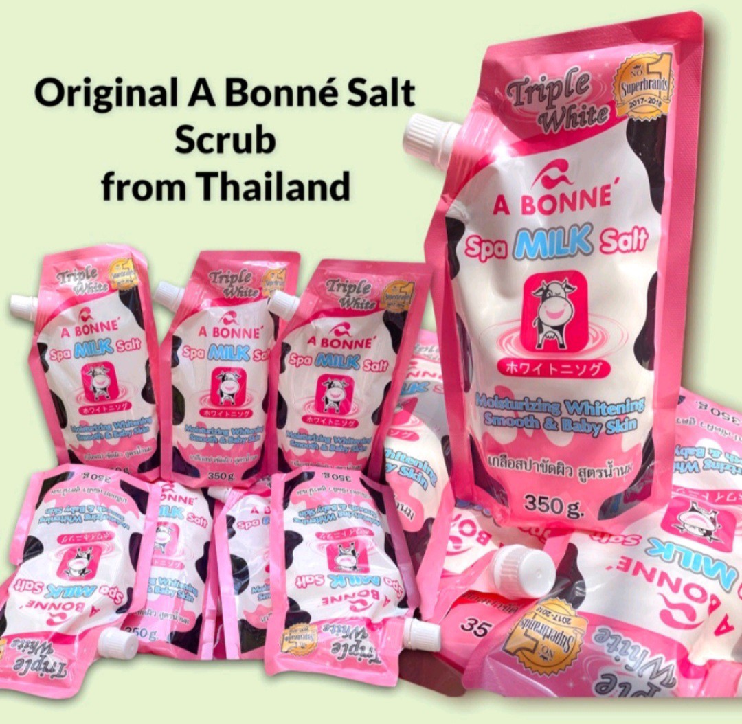 Original A BONNE Milk Spa Salt, Beauty & Personal Care, Bath & Body ...