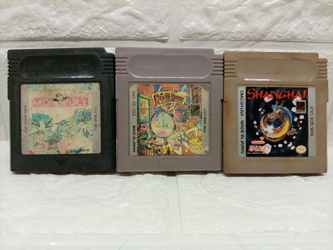Original Classic Gameboy games : sale (3 for 200), Video Gaming, Video ...