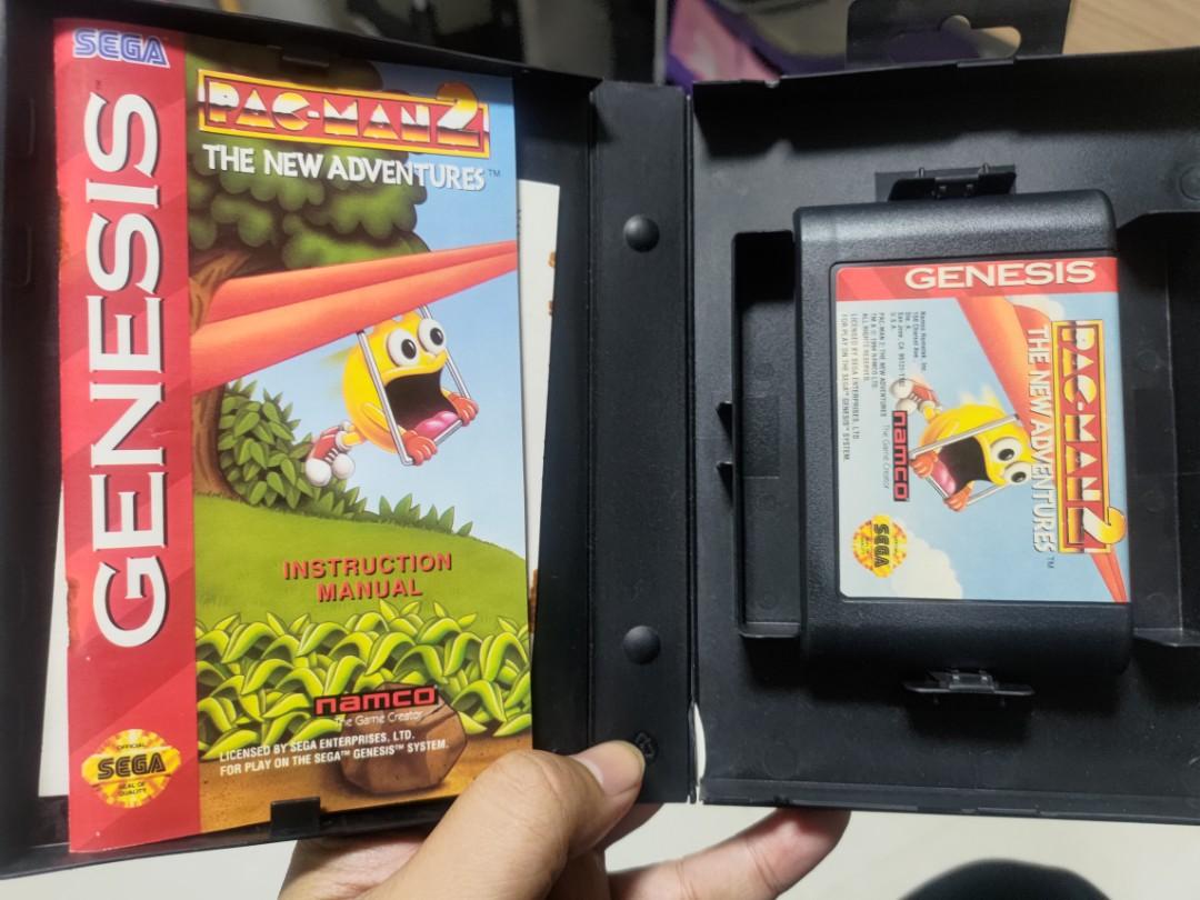 Pac-man 2 The New Adventures Sega Genesis Game, Video Gaming, Video ...