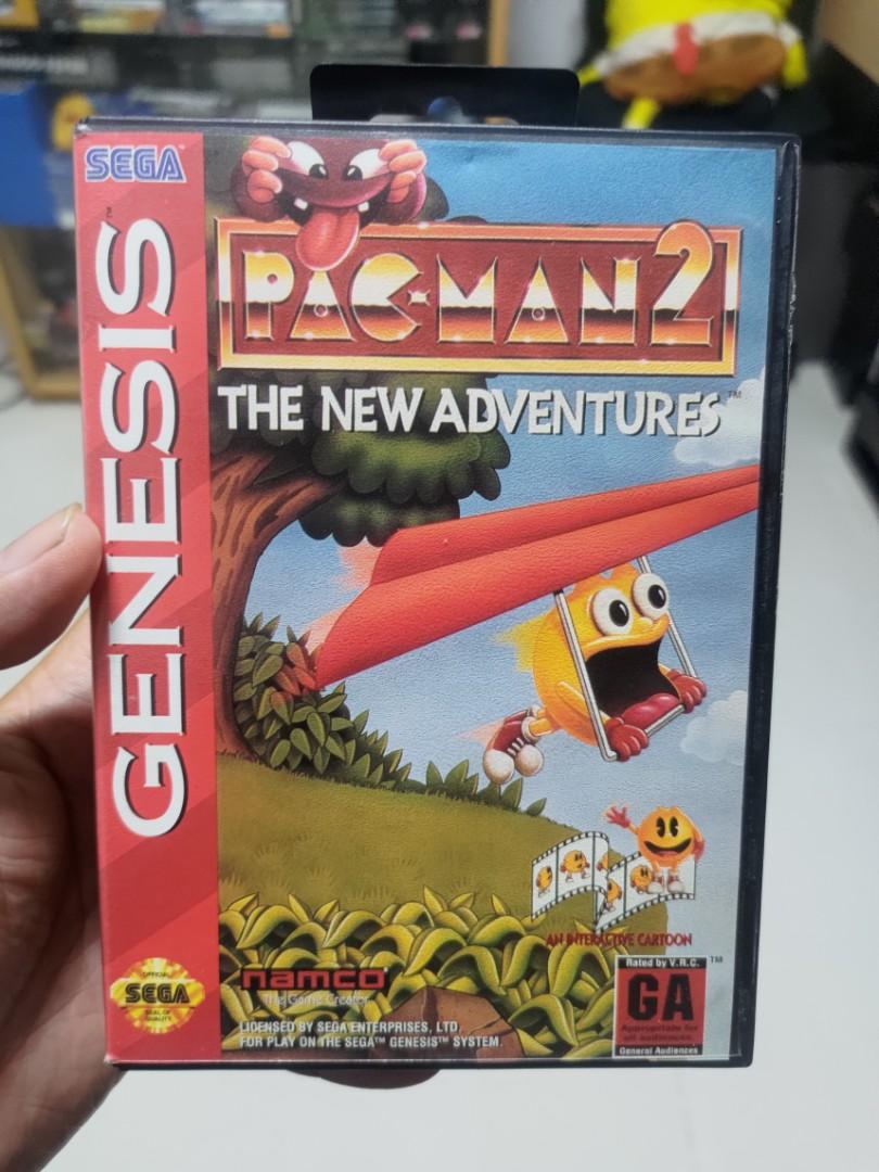 Pac-man 2 The New Adventures Sega Genesis Game, Video Gaming, Video ...