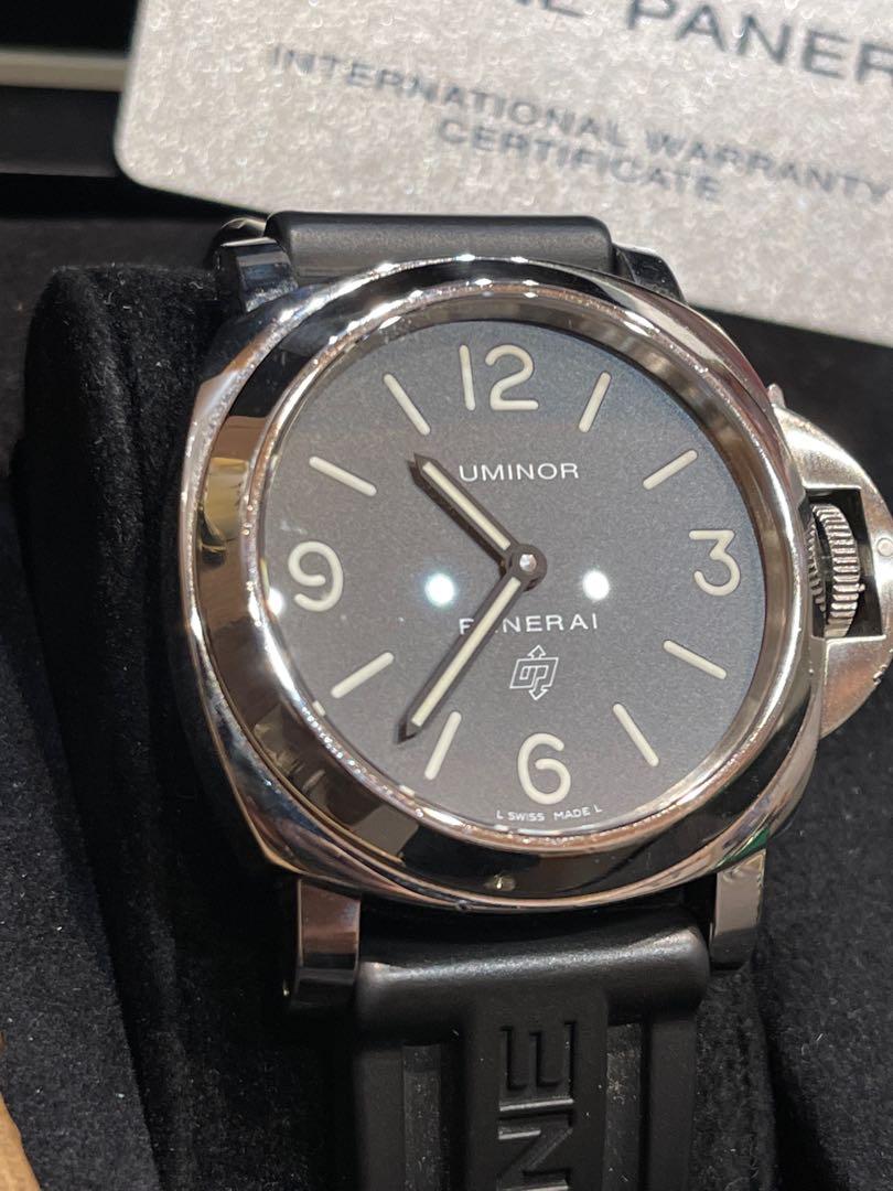 Panerai Pam 000 Base Logo, Luxury, Watches on Carousell