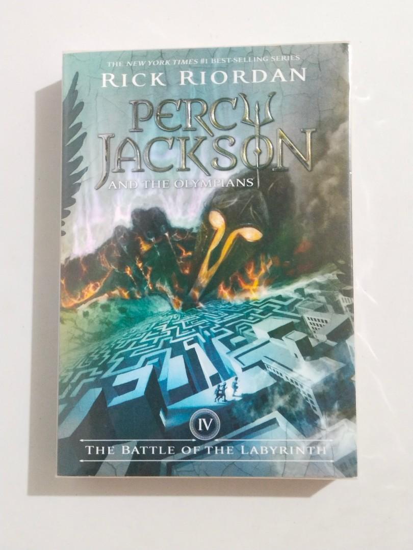 Percy Jackson 4 - The Battle of the Labyrinth, Hobbies & Toys, Books ...