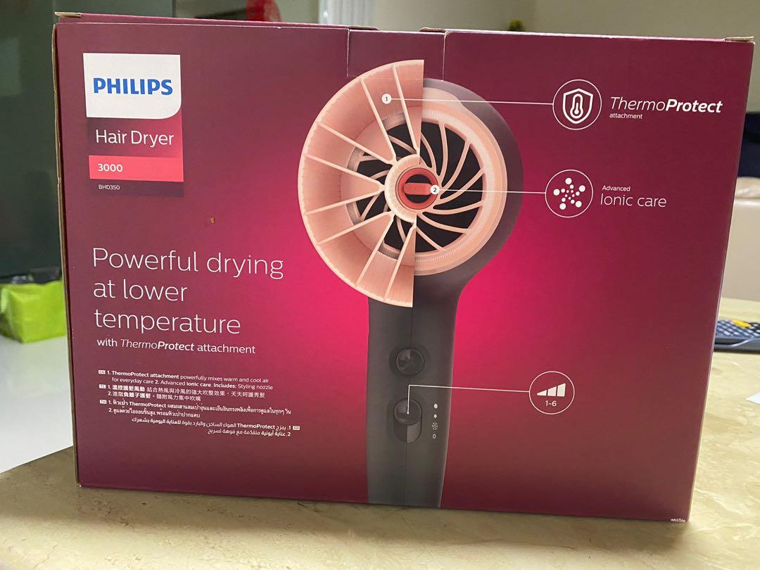 Philips Hair Dryer BHD350, Beauty & Personal Care, Hair on Carousell