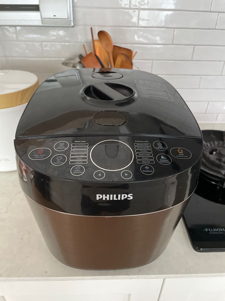 Philips hd2145 pressure/multi cooker, TV & Home Appliances, Kitchen ...