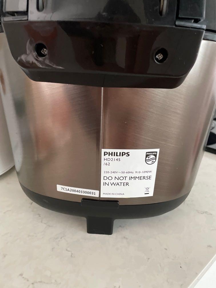 Philips hd2145 pressure/multi cooker, TV & Home Appliances, Kitchen ...