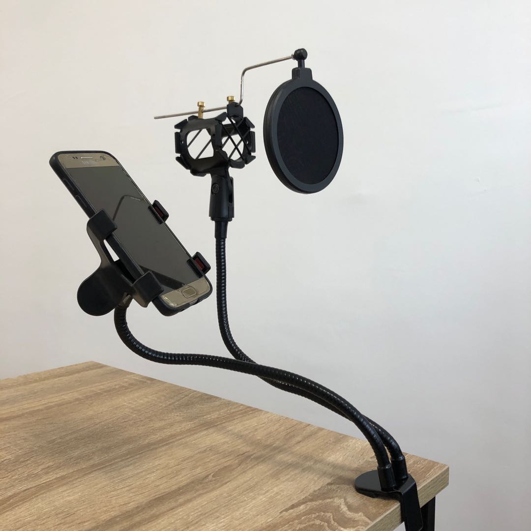 Phone and Microphone Table Stand, Mobile Phones & Gadgets, Mobile ...
