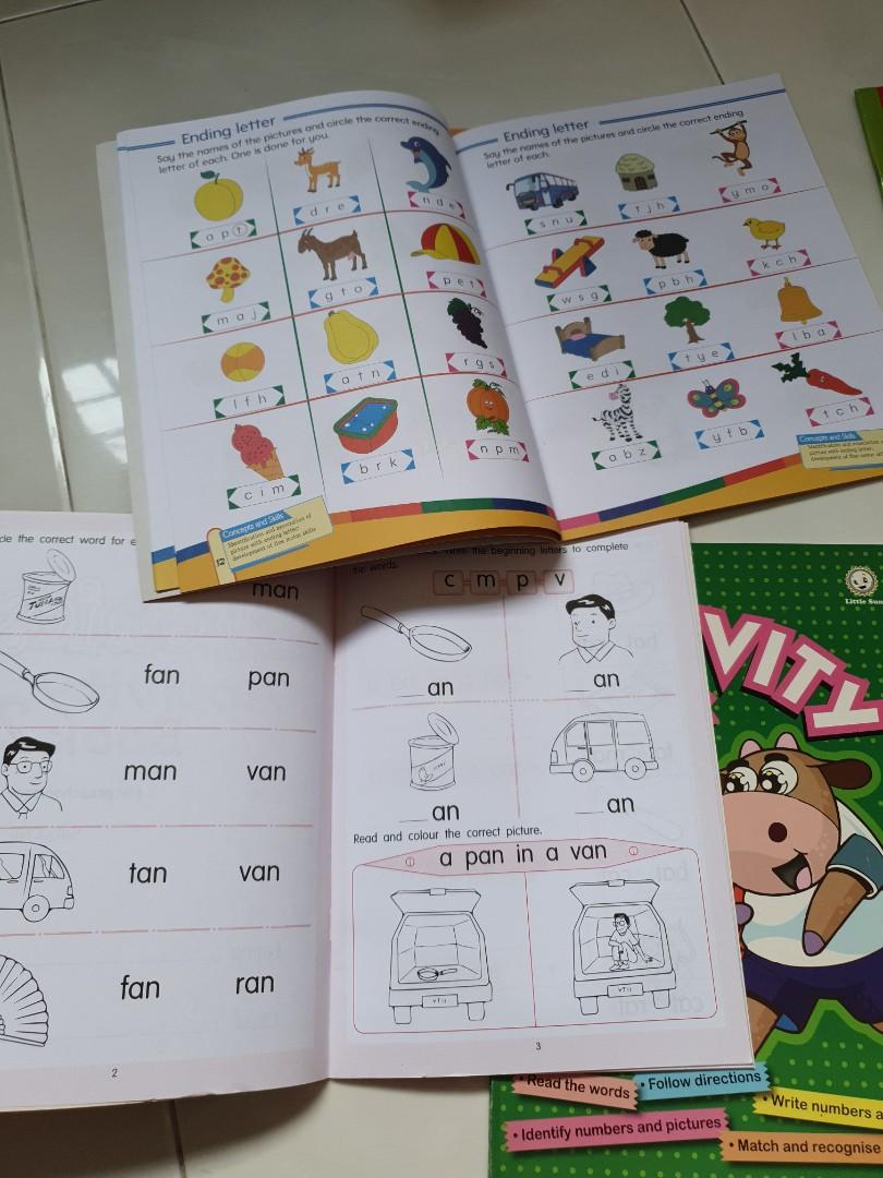 Phonics English Chinese activity book, Hobbies & Toys, Books ...