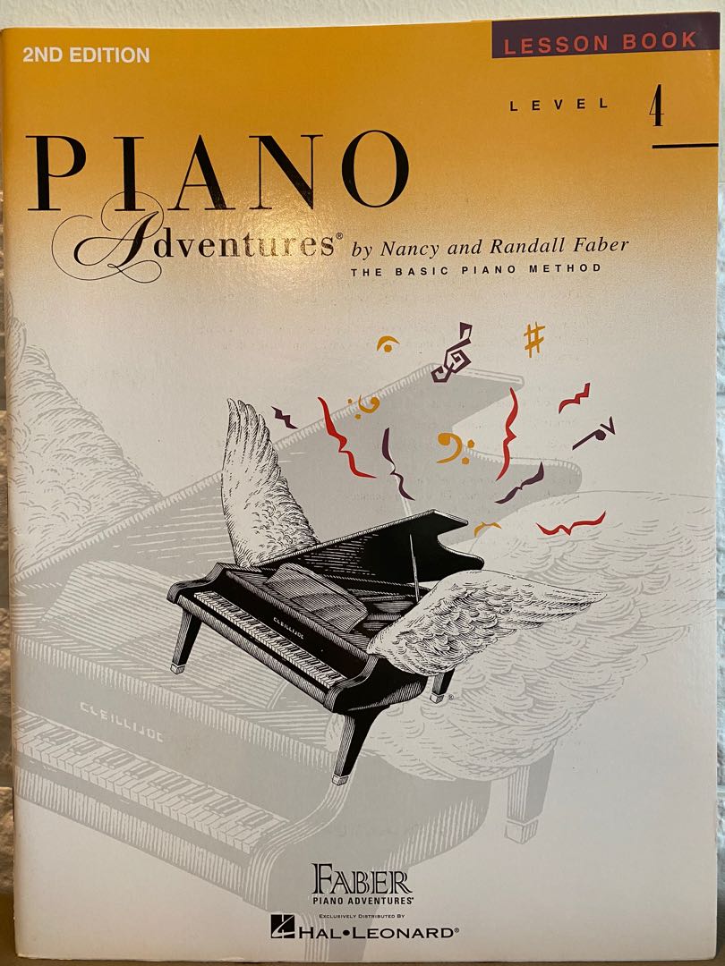 Piano Adventures Lesson Book - Level 4, Hobbies & Toys, Books ...