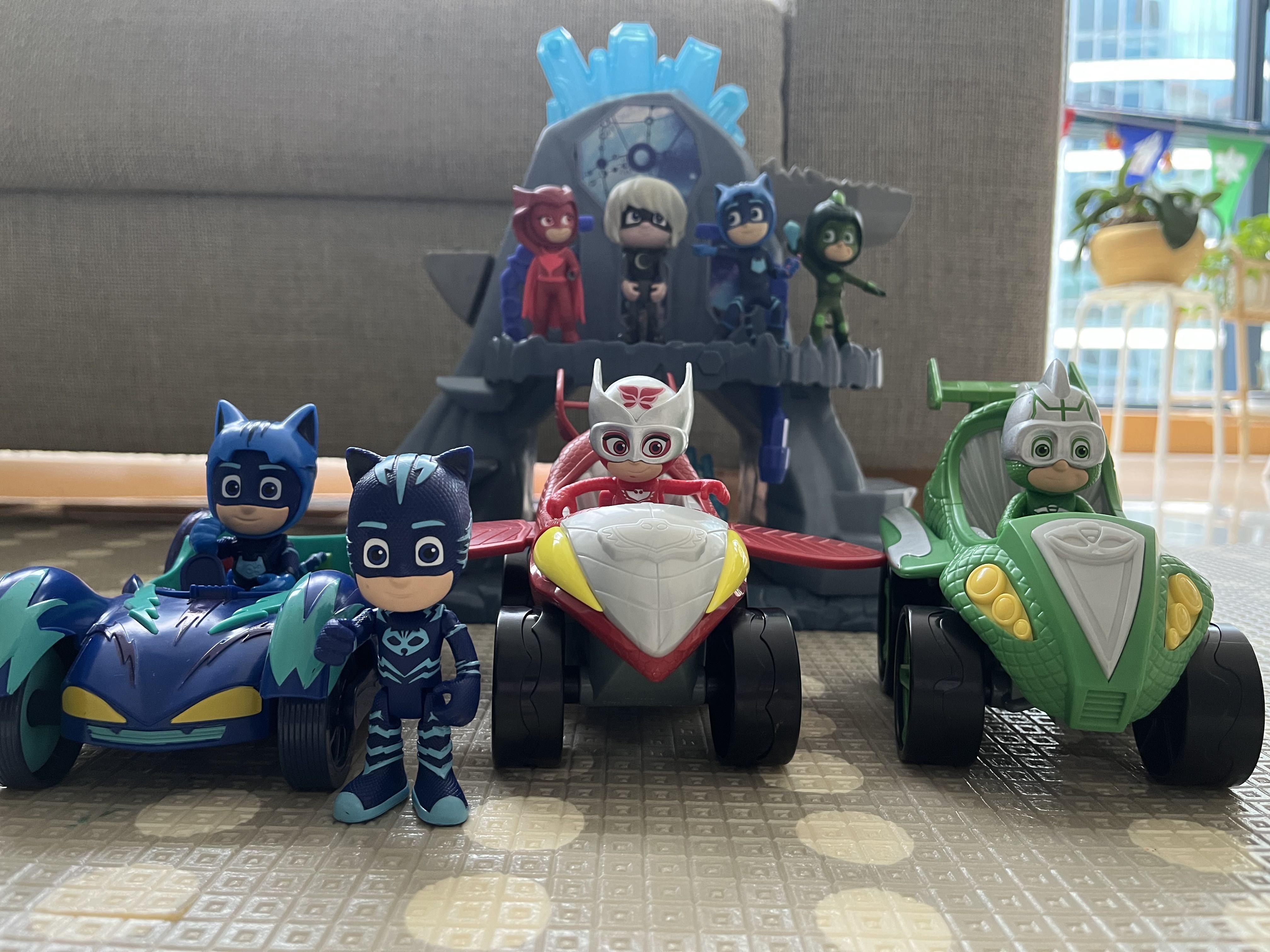 PJ masks - vehicles figurines and cave thing, Hobbies & Toys, Toys ...