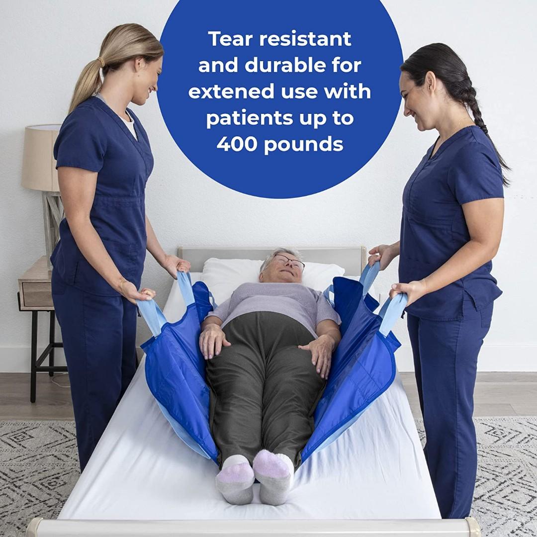 Positioning Bed Pad with Handles – Reusable & Washable Slide Sheet for ...