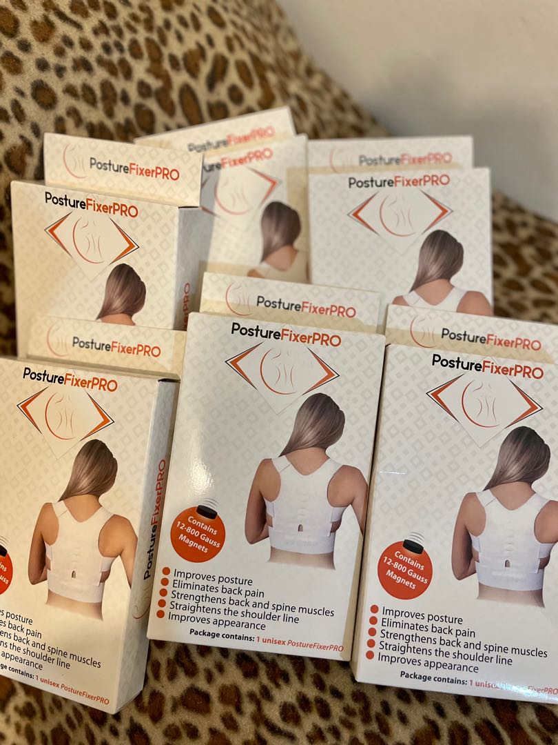 POSTURE FIXER PRO, Health & Nutrition, Braces, Support & Protection on ...