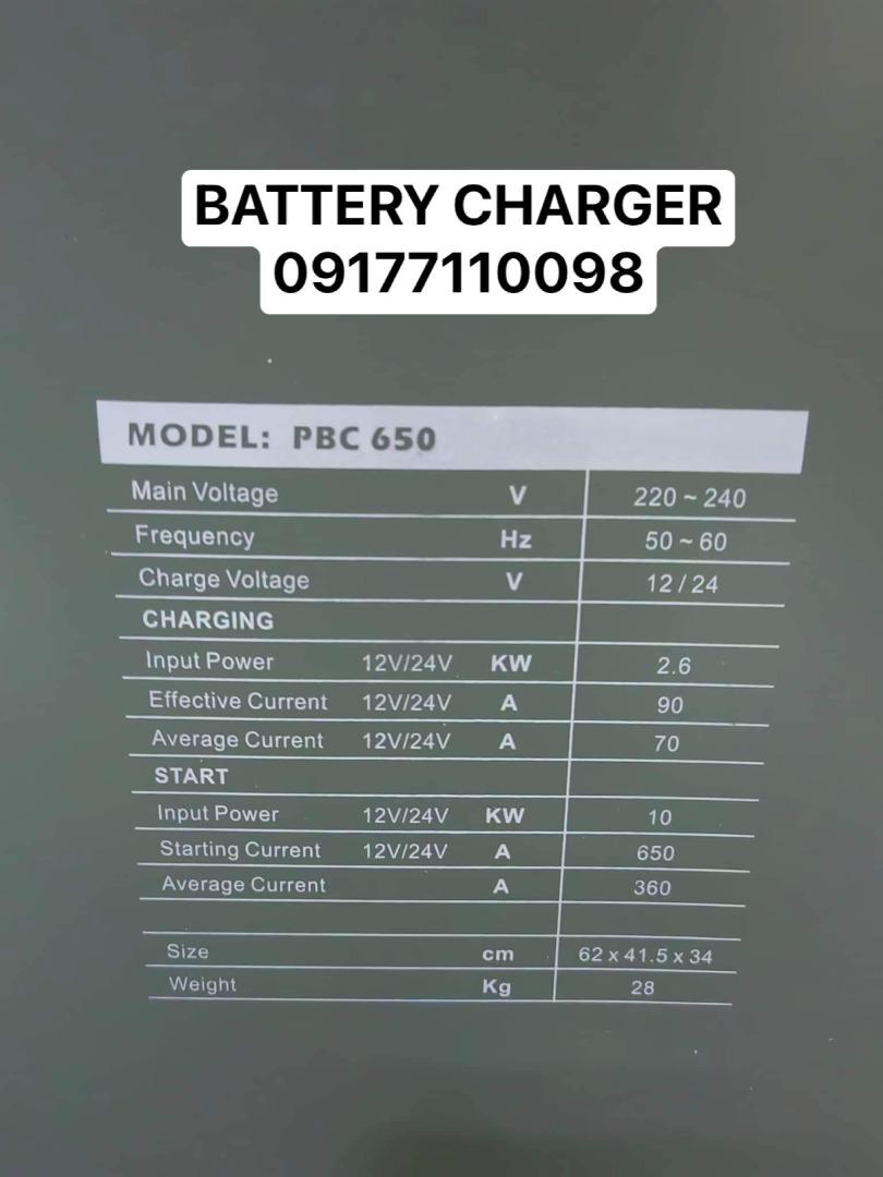 Powercraft Battery Charger (650a), Commercial & Industrial ...
