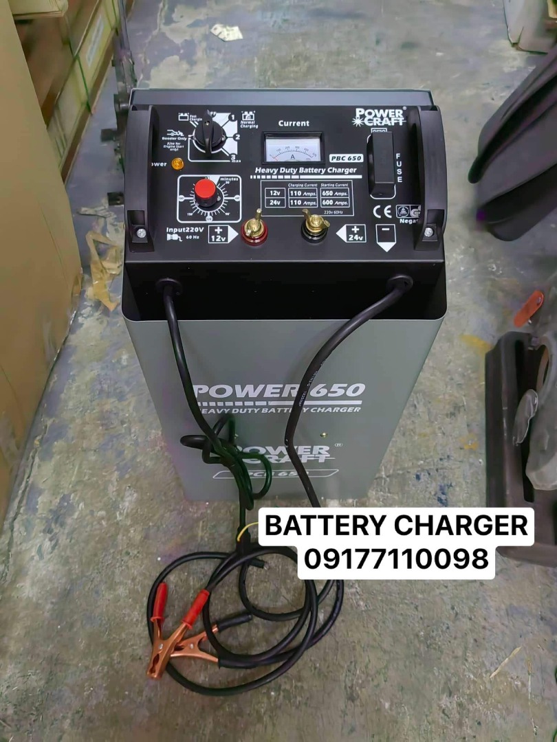 Powercraft Battery Charger (650a), Commercial & Industrial ...