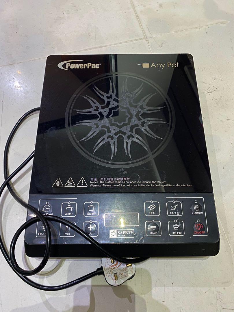 Powerpac Ceramic Cooker (Any Pot) 2000 Watts (PPIC832), TV & Home ...