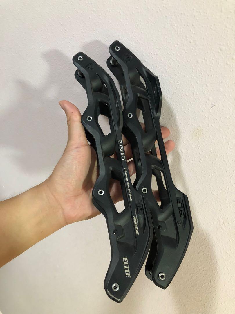 Powerslide Trinity Mount Frame 4x90mm, Sports Equipment, Sports & Games ...