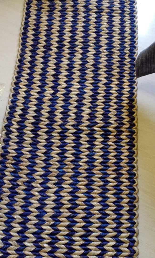 Premium Abaca rug 18" x 60", Furniture & Home Living, Home Decor ...