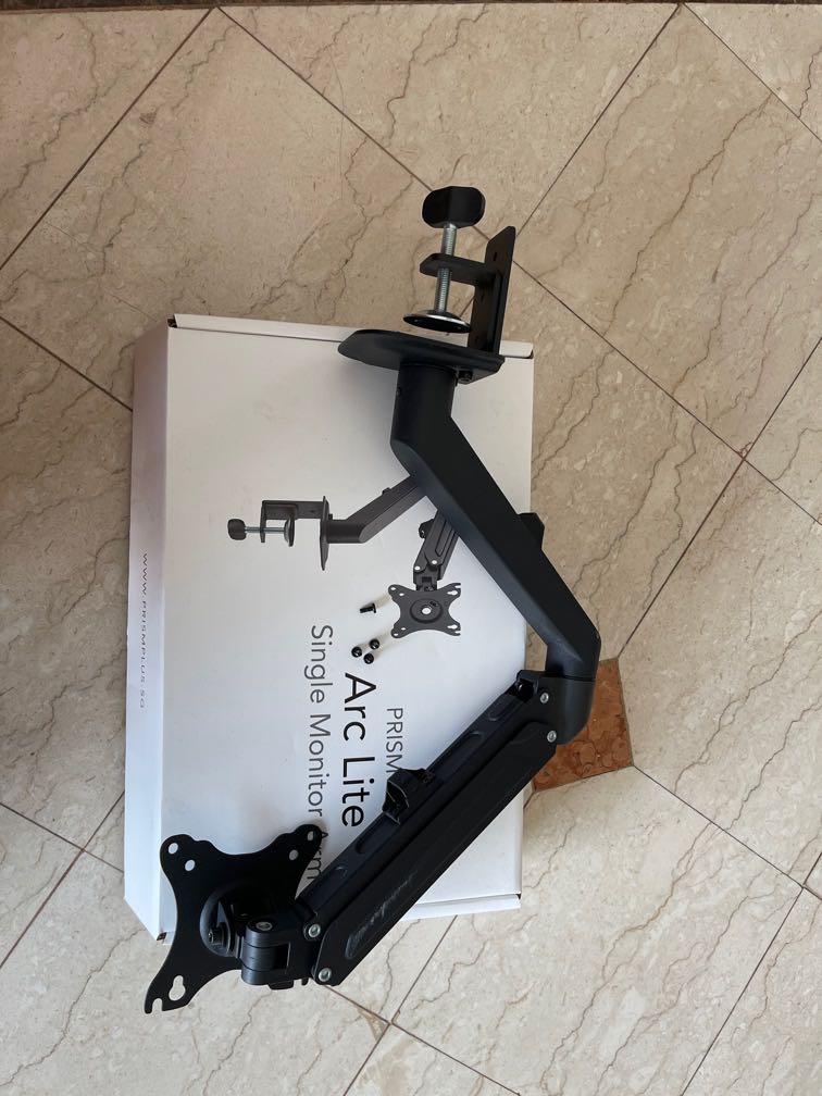 Prism + Arc Lite Single Monitor Arm, Computers & Tech, Parts & Accessories, Monitor Screens on ...